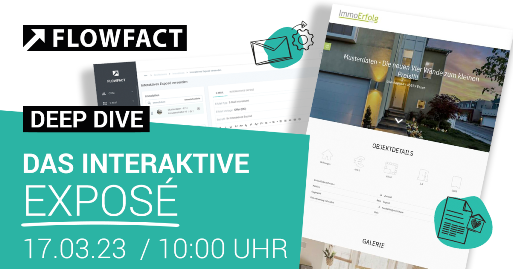 Deep Dive Webinar: Das interaktive Exposé - FLOWFACT