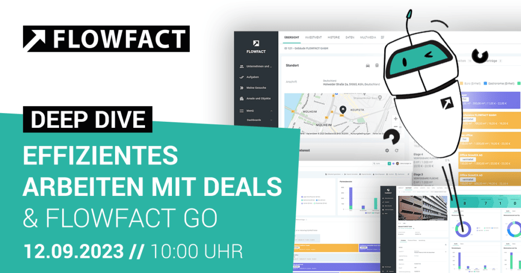 Deep Dive Webinar: Arbeiten mit Deals & FLOWFACT Go - FLOWFACT